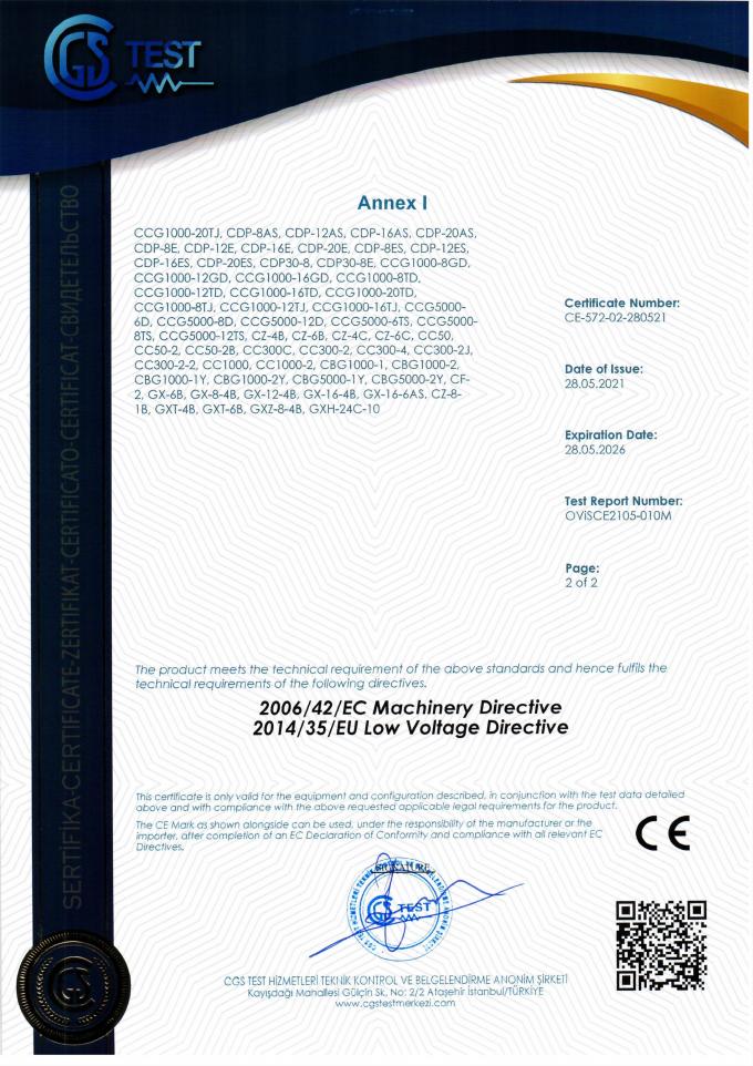 China Jiangsu Jinwang Intelligent Sci-Tech Co., Ltd quality control